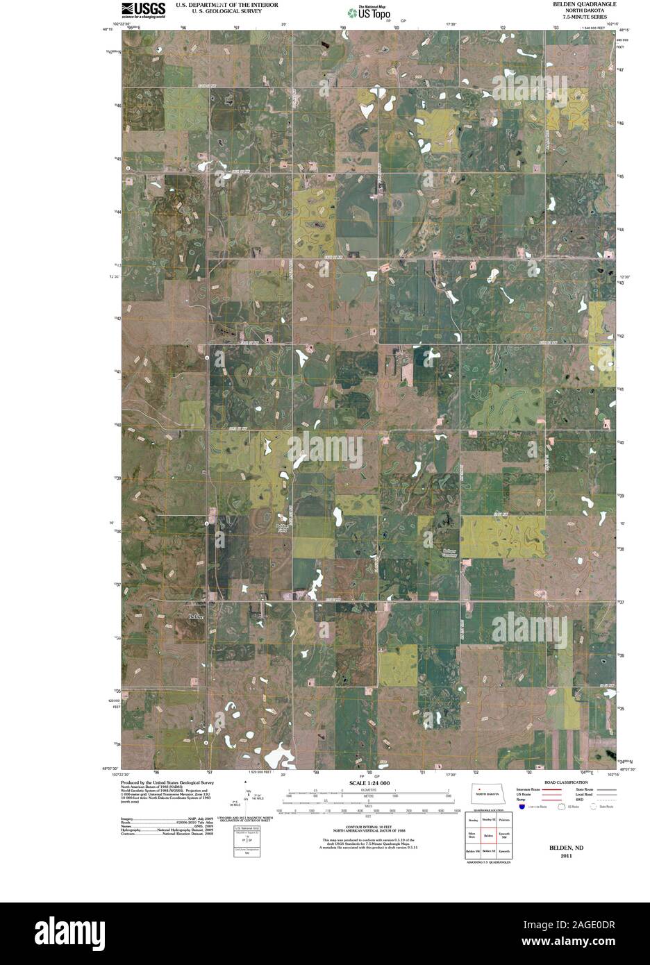 Map of belden hi-res stock photography and images - Alamy