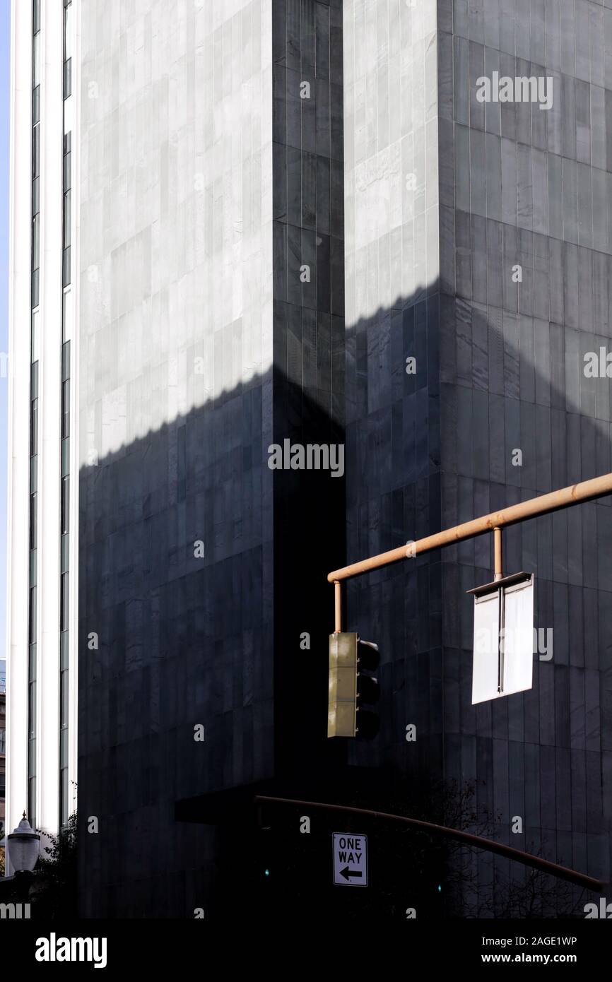 PORTLAND, UNITED STATES - Oct 31, 2019: A vertical shot of the ...