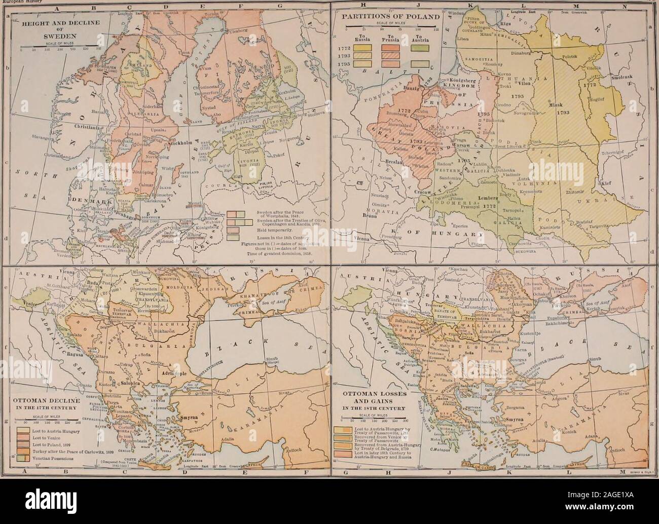 Atlas european history decline hi-res stock photography and images - Alamy