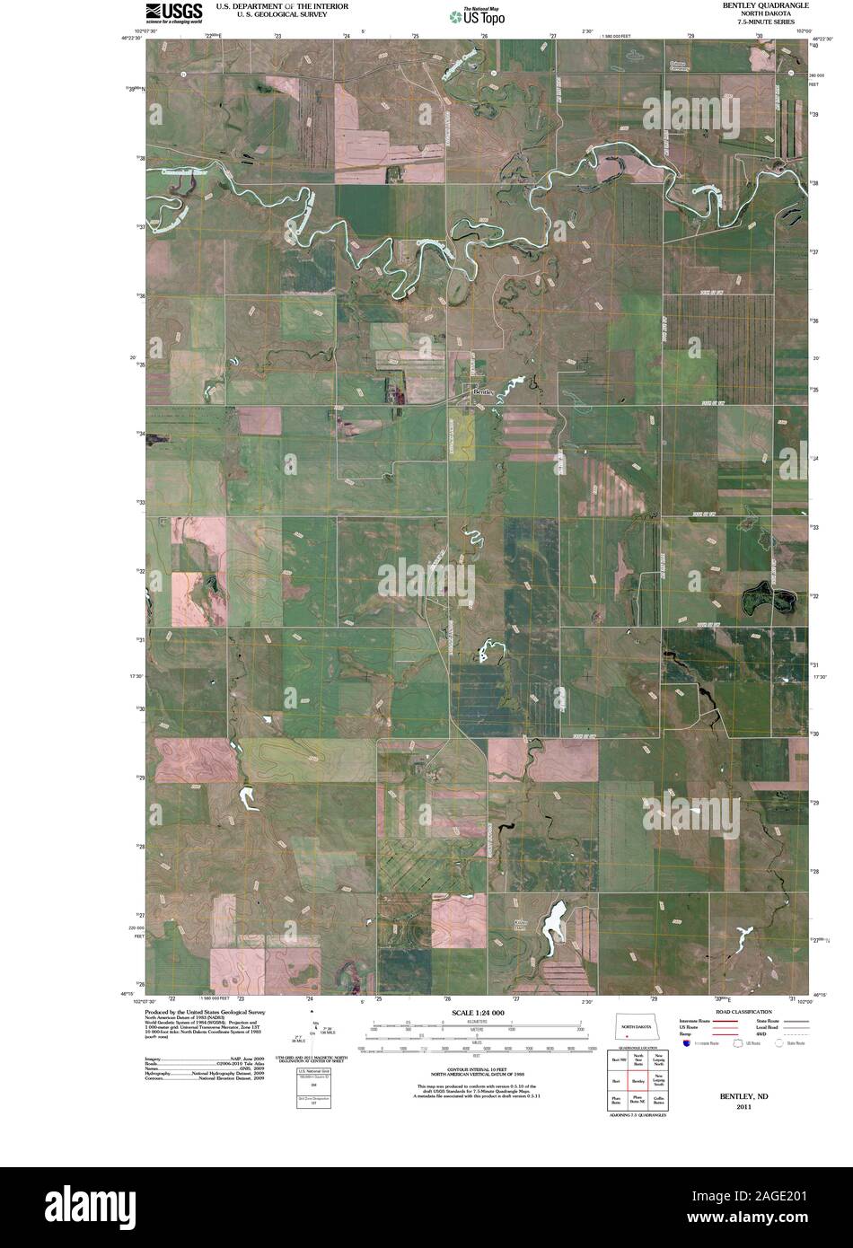 Map of bentley hi-res stock photography and images - Alamy