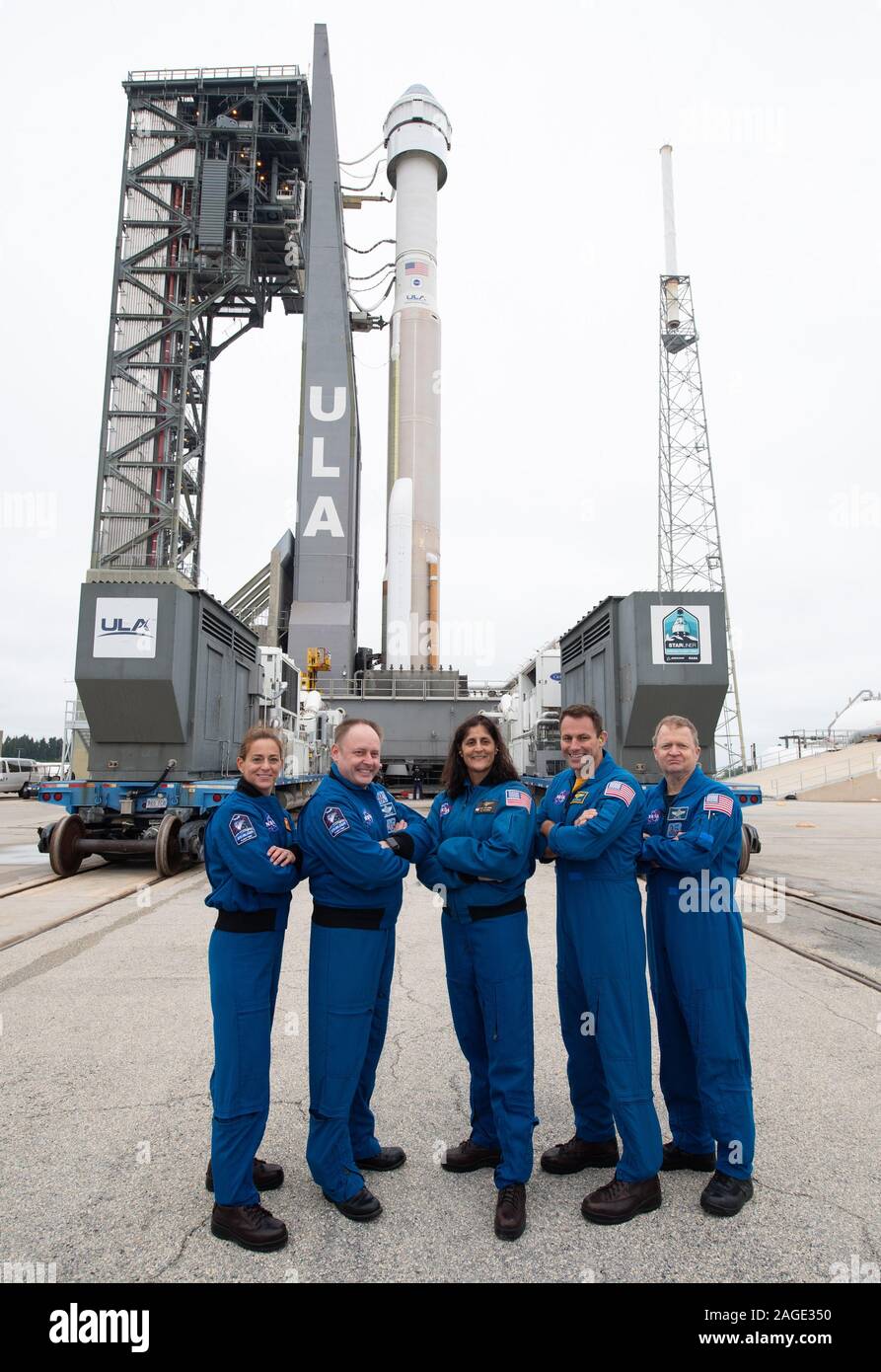 Cape Canaveral, Florida, USA. 18th Dec, 2019. NASA astronauts Nicole ...