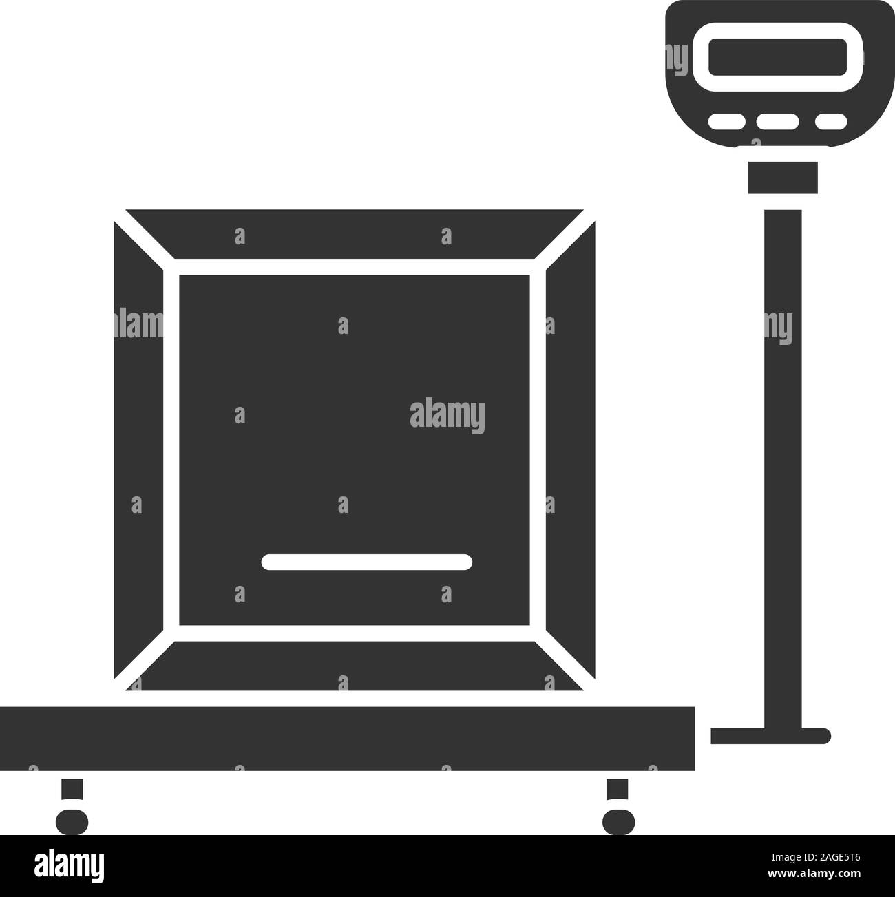 Scales weight measuring weighing Black and White Stock Photos & Images ...
