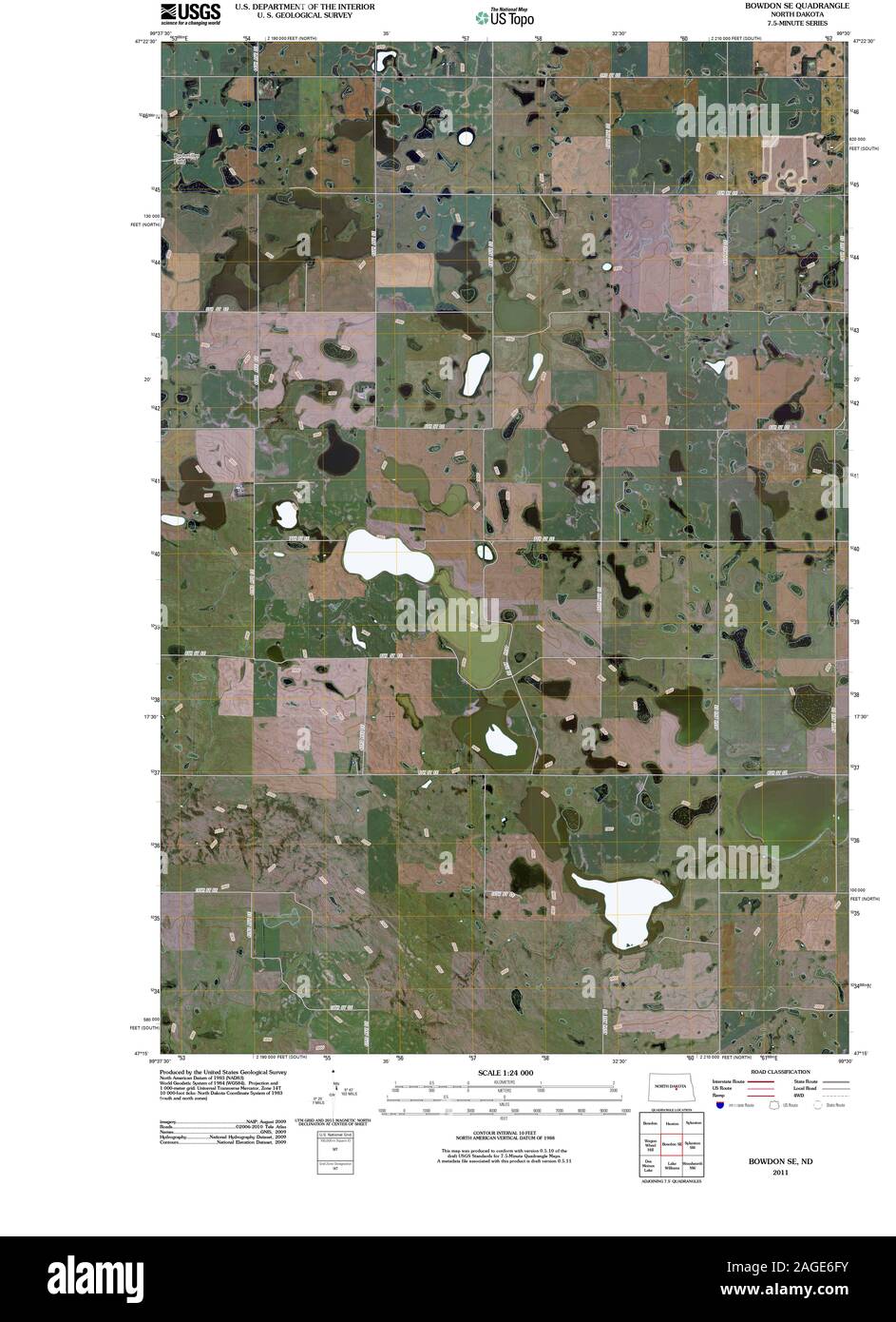 Bowdon north dakota map Cut Out Stock Images & Pictures - Alamy