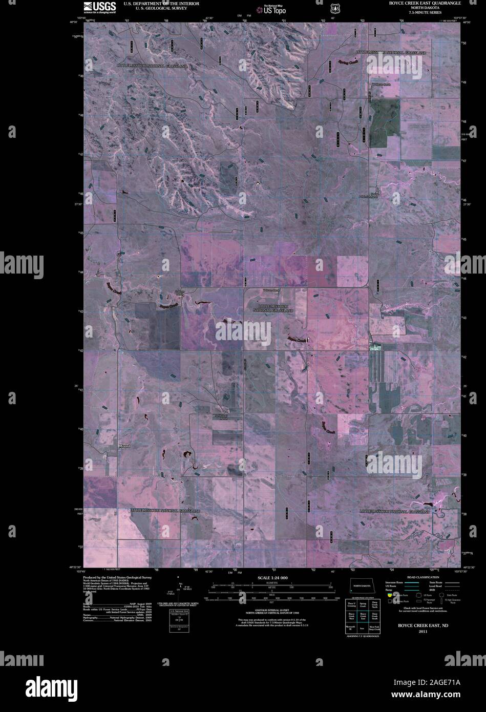 Map of boyce hi-res stock photography and images - Alamy
