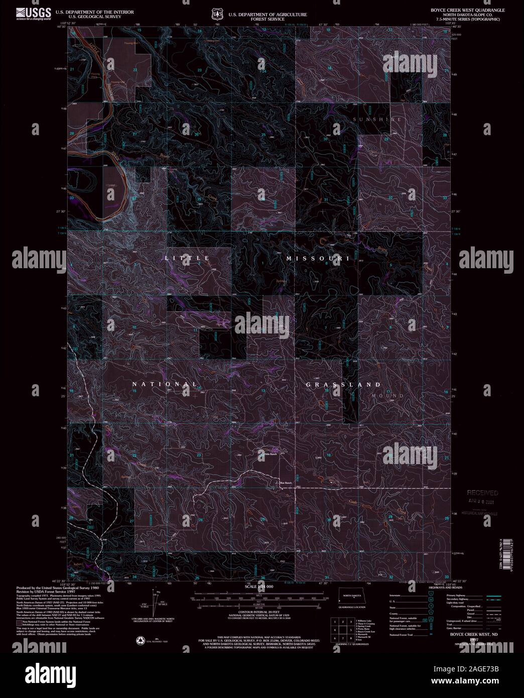 Map of boyce hi-res stock photography and images - Alamy