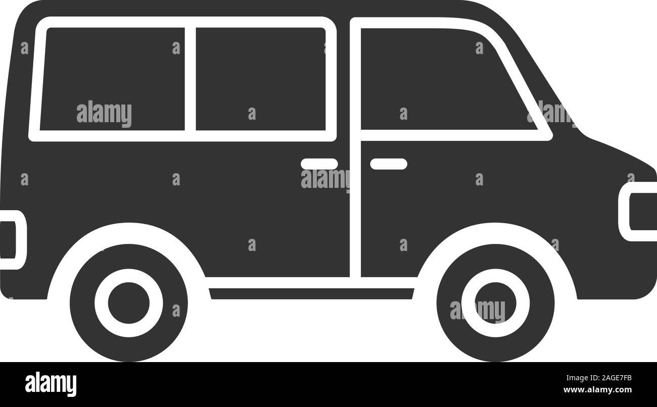 Mini Bus Silhouette