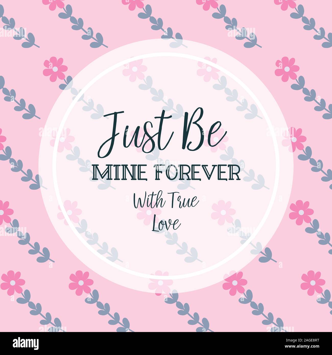 Design floral frame and leaf beauty, background pink, with poster be ...