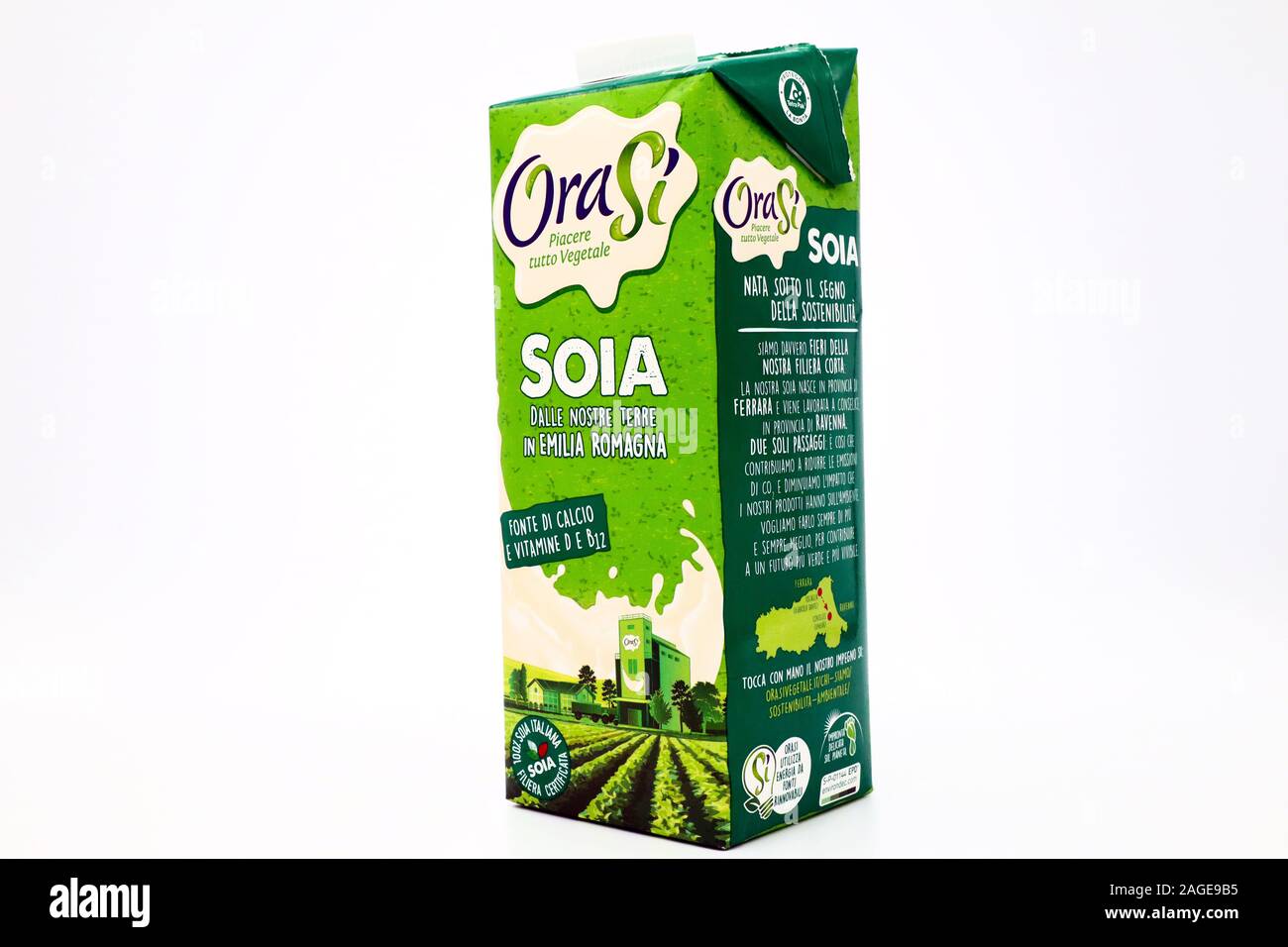 Soy milk box hi-res stock photography and images - Alamy