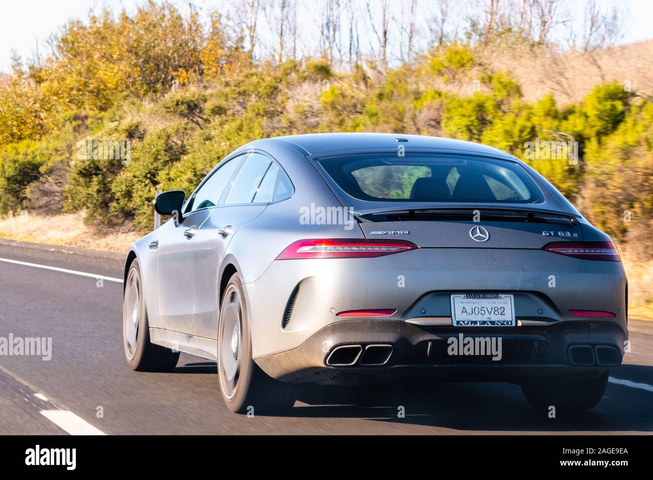 Mercedes gt63 hi-res stock photography and images - Alamy