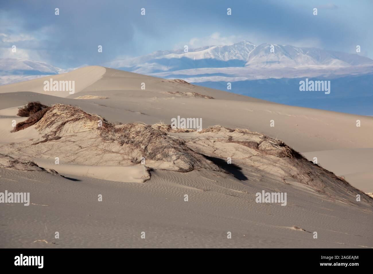 Gobi Desert Singing Sand Dunes Stock Photo - Alamy