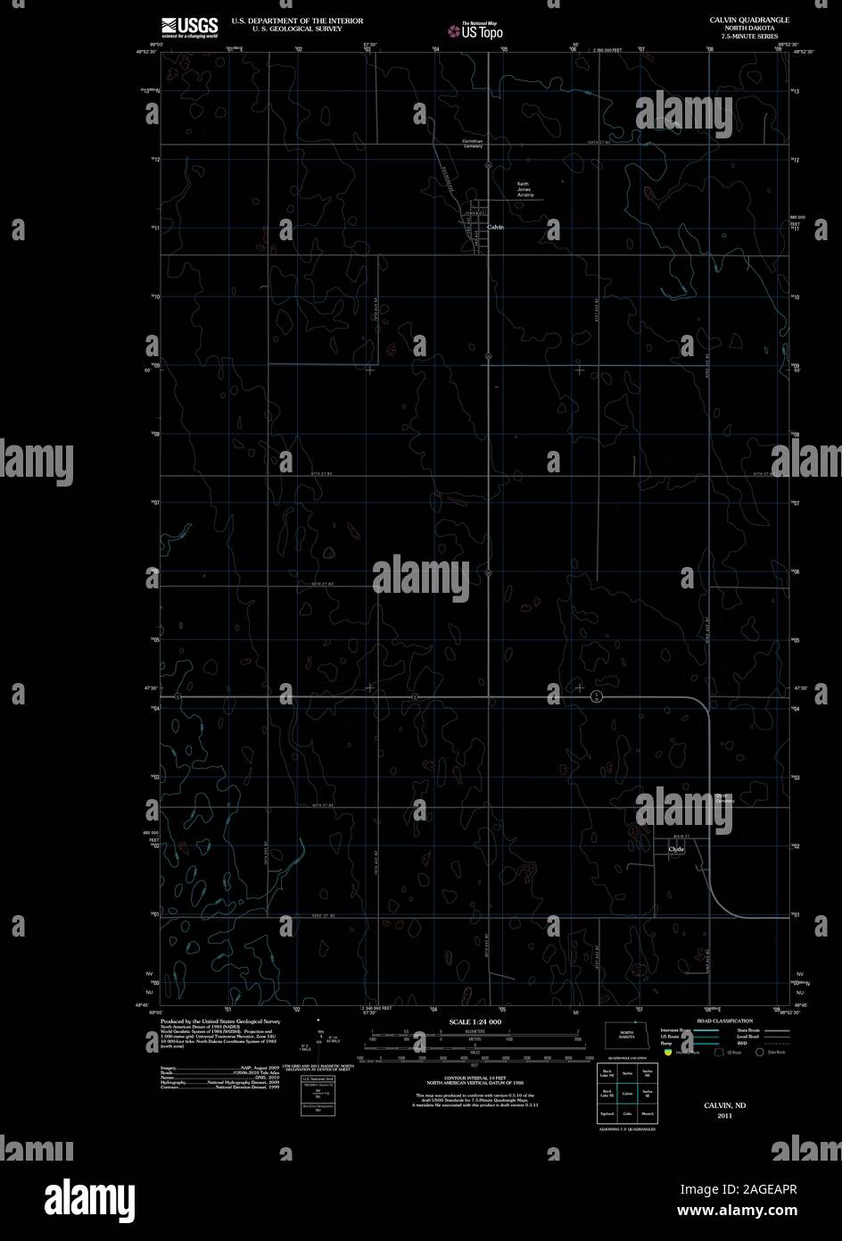Map of calvin hi-res stock photography and images - Alamy