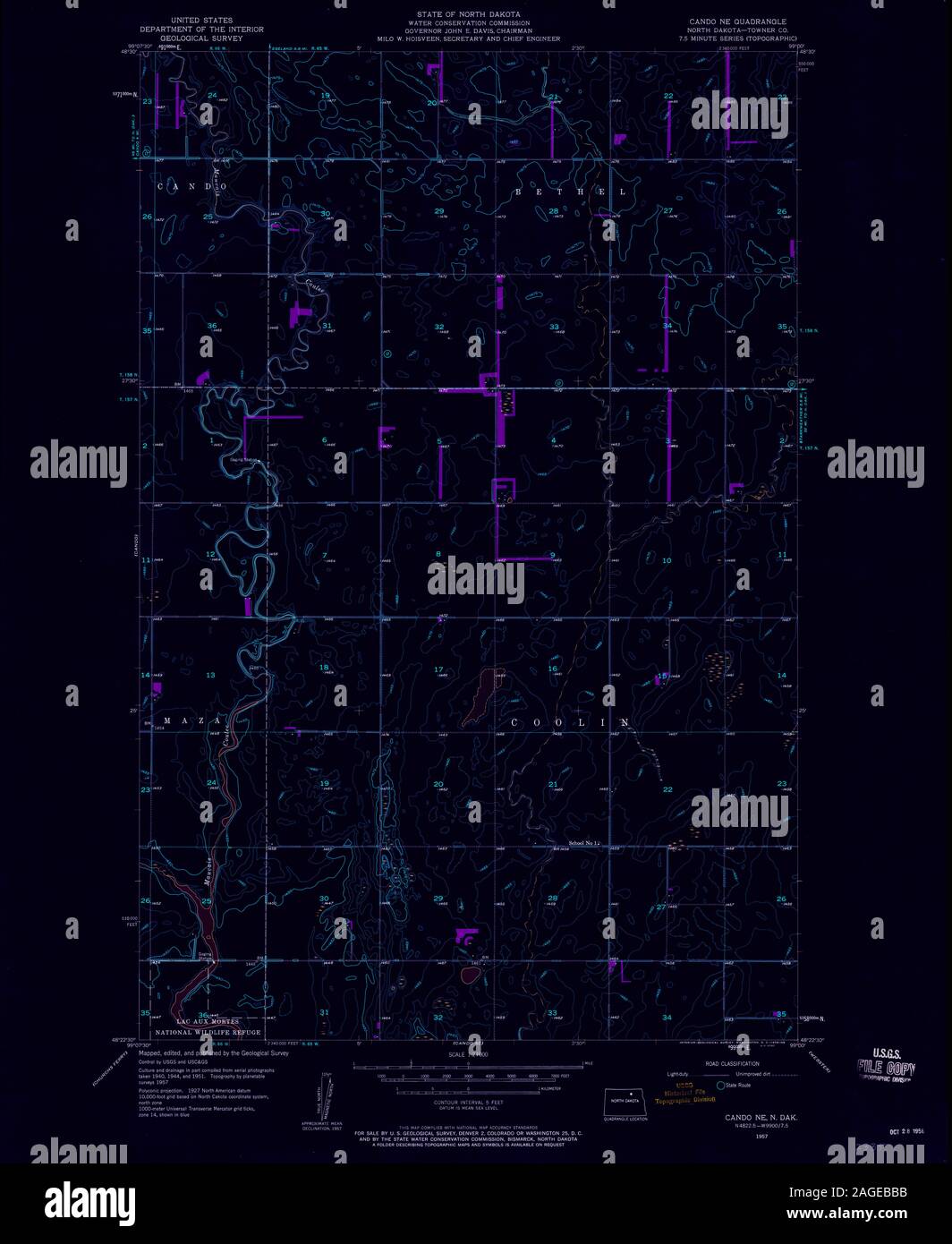 Cando map hi-res stock photography and images - Alamy
