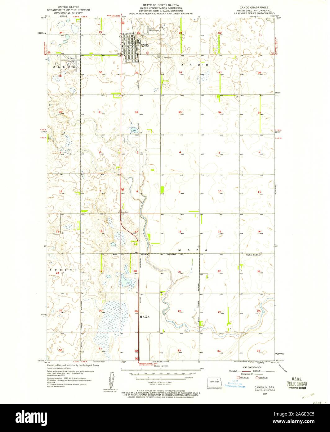 Cando map hi-res stock photography and images - Alamy