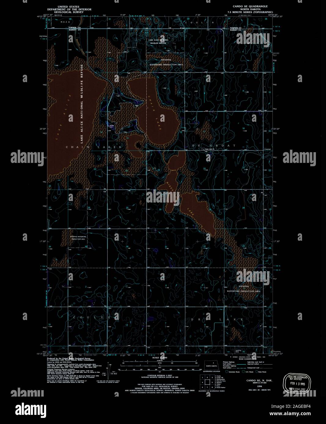 Cando map hi-res stock photography and images - Alamy