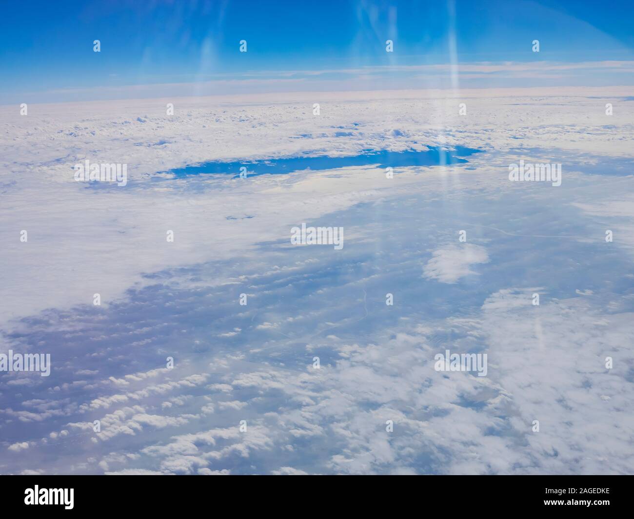 Aerial view of clouds in sky at Macau Stock Photo - Alamy