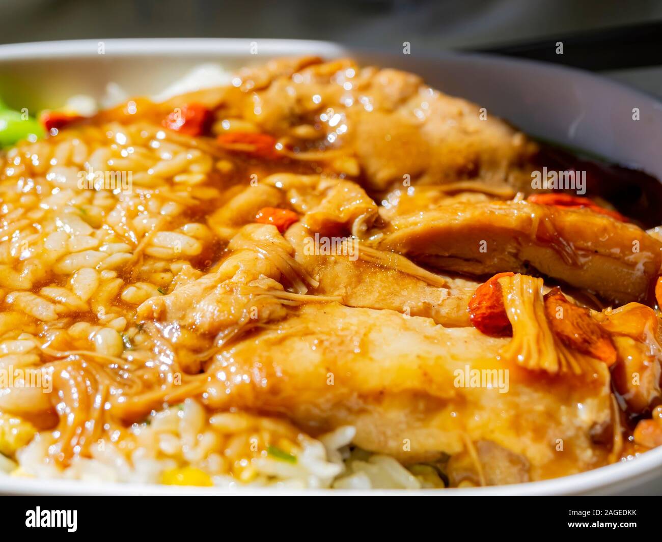 Asia china macau macao meat hi-res stock photography and images - Alamy