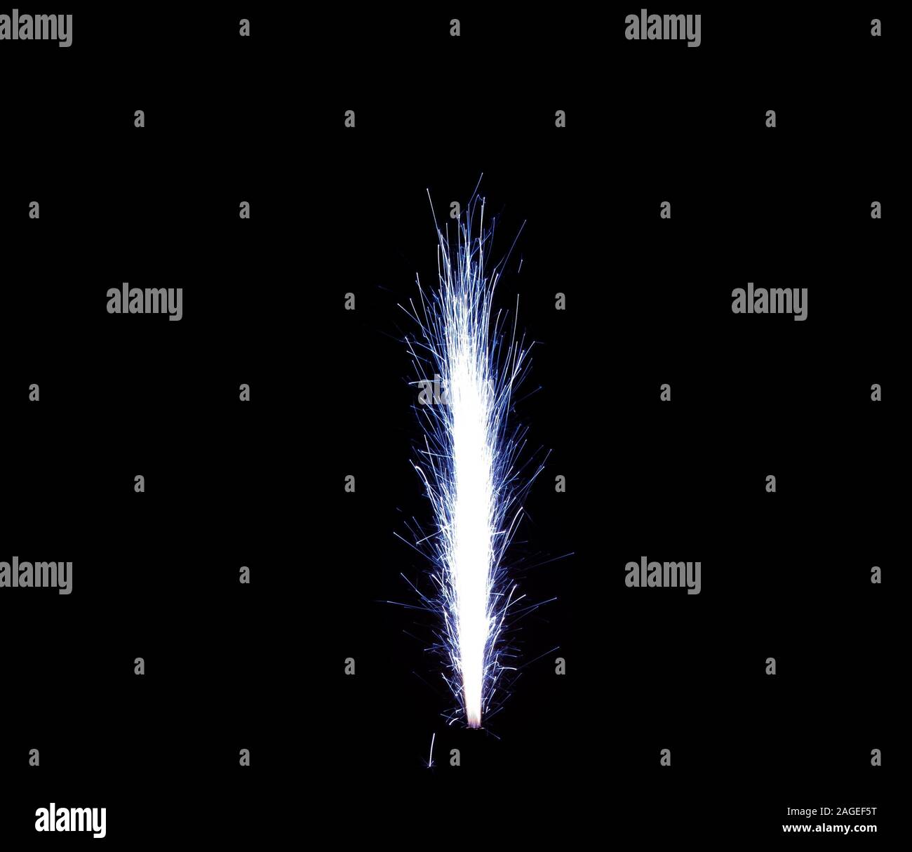 White stream of sparks against a black background - great for a cool ...