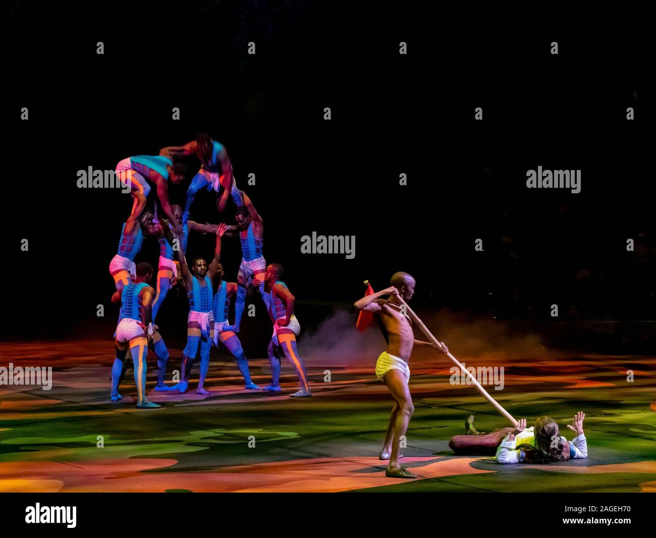 Macau, DEC 25: The House of Dancing Water performance in The City of ...
