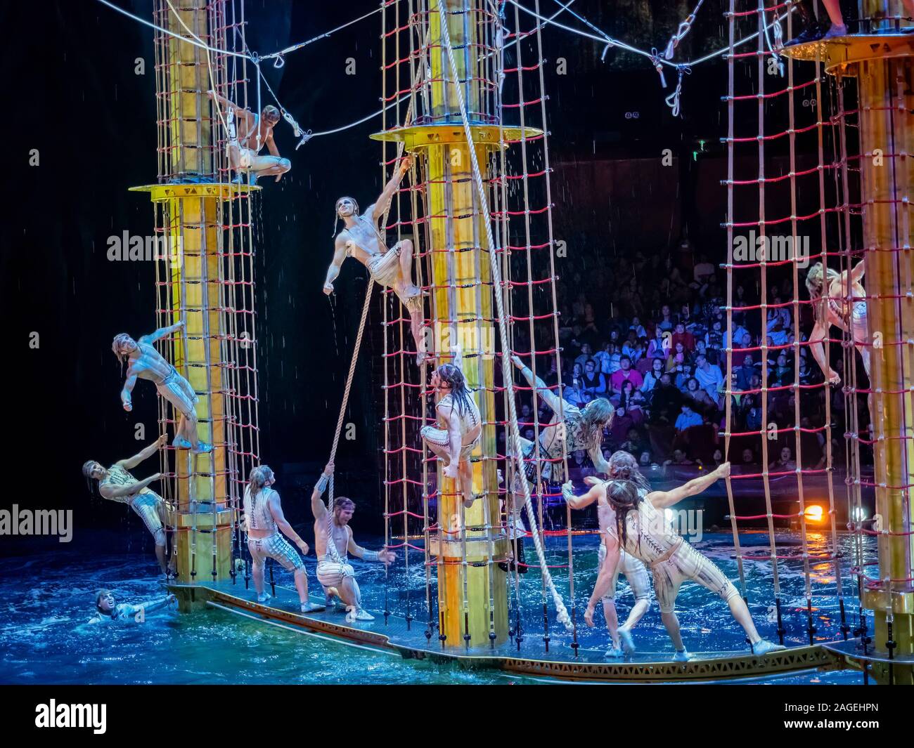 Macau, DEC 25: The House of Dancing Water performance in The City of ...