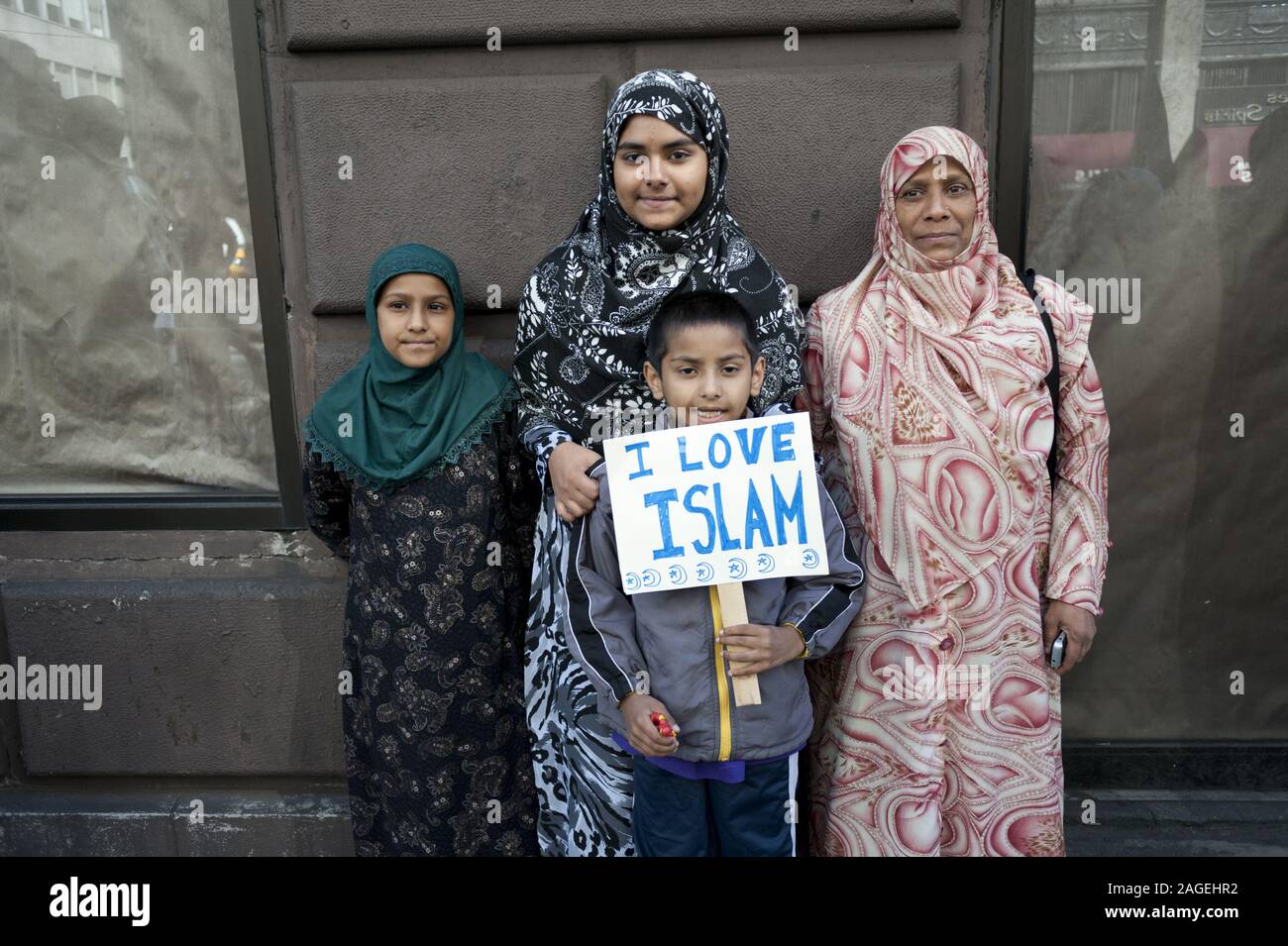 Muslim Day Parade in New York City, 2012 Stock Photo - Alamy