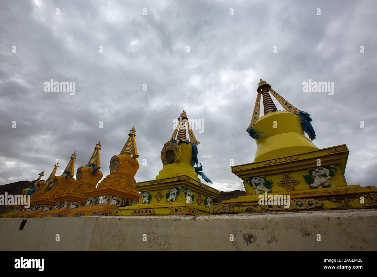 Shankh Monastery temple in Mongolia Stock Photo - Alamy