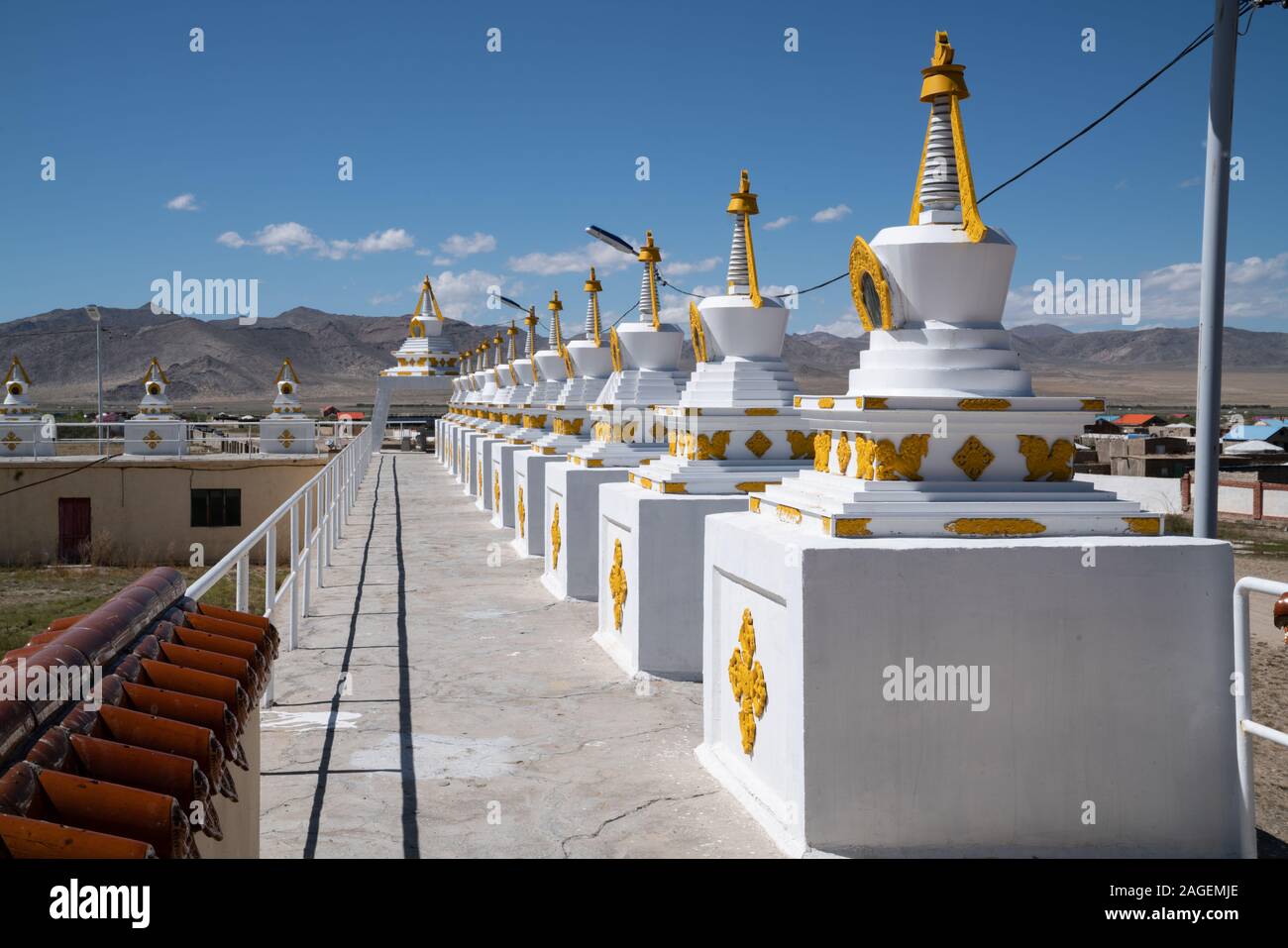 Shankh Monastery temple in Mongolia Stock Photo - Alamy