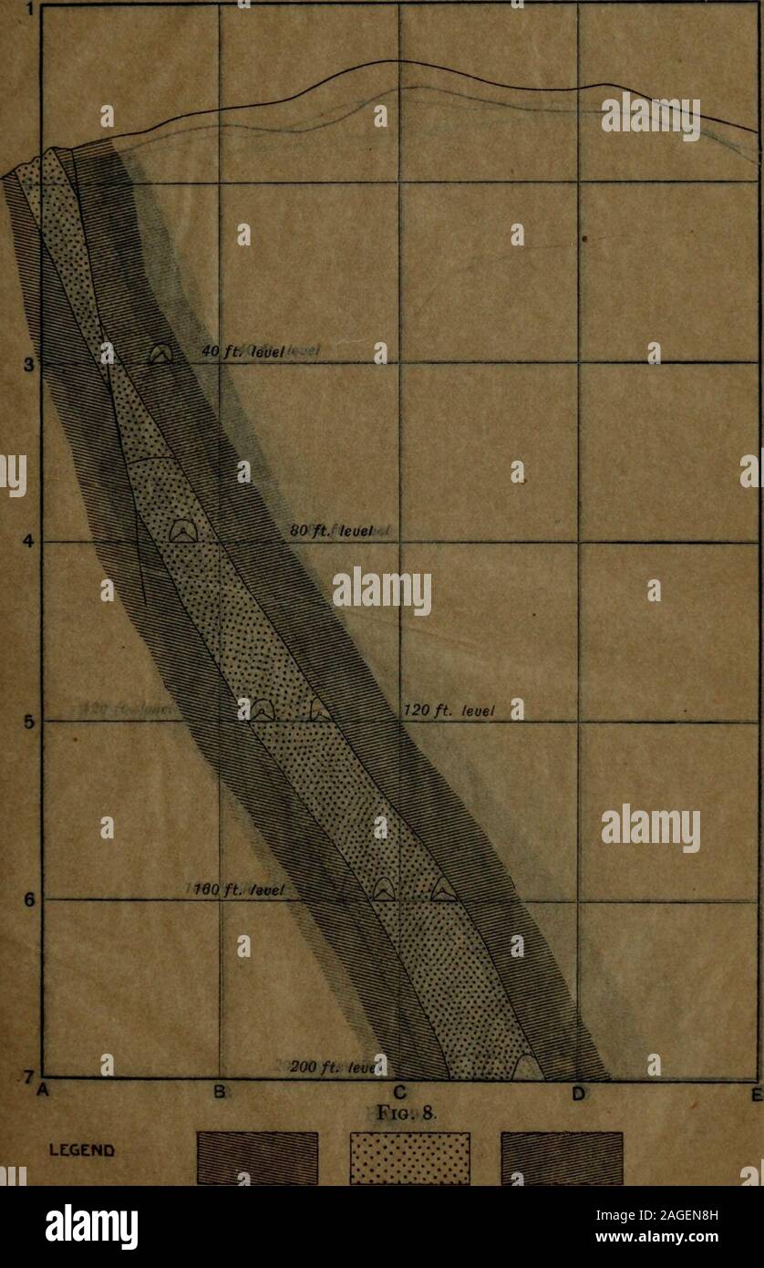 . Transactions. A GEOLOGICAL MINE-MAPS AND SECTIONS. 525 VERTICAL ...