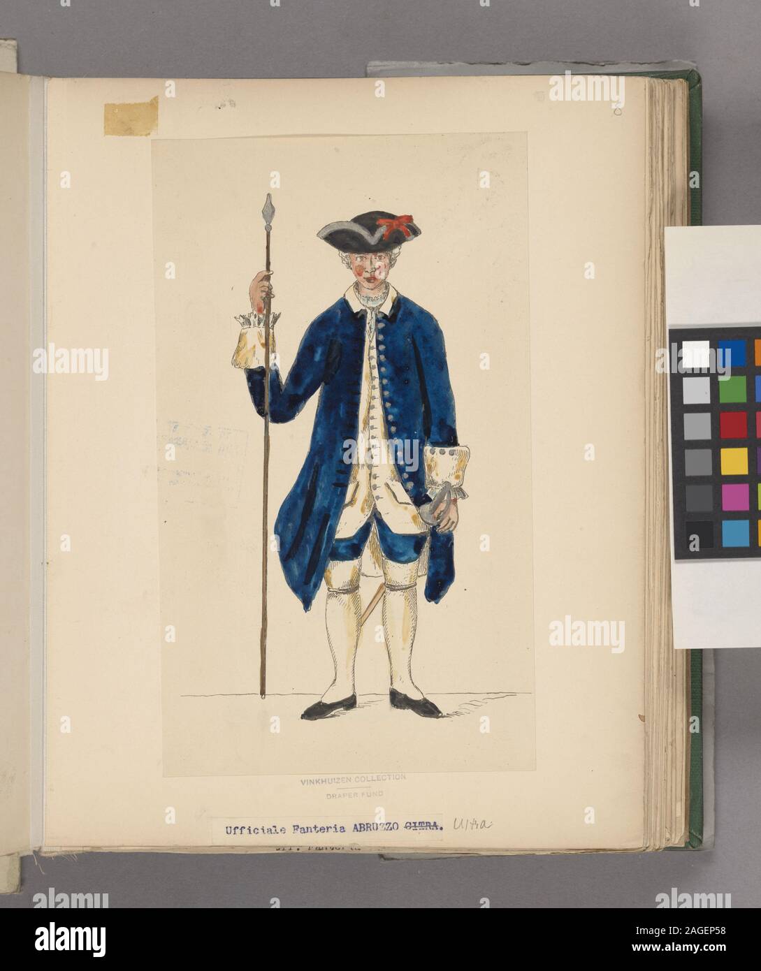 Italy Italian soldier. Kingdom of the Two Sicilies, 1730-1740; Italy ...