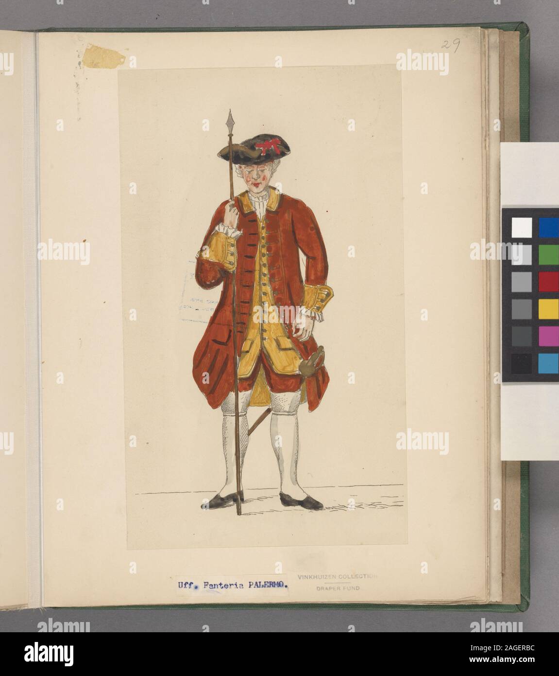 Italy Italian soldier. Kingdom of the Two Sicilies, 1730-1740; Italy ...