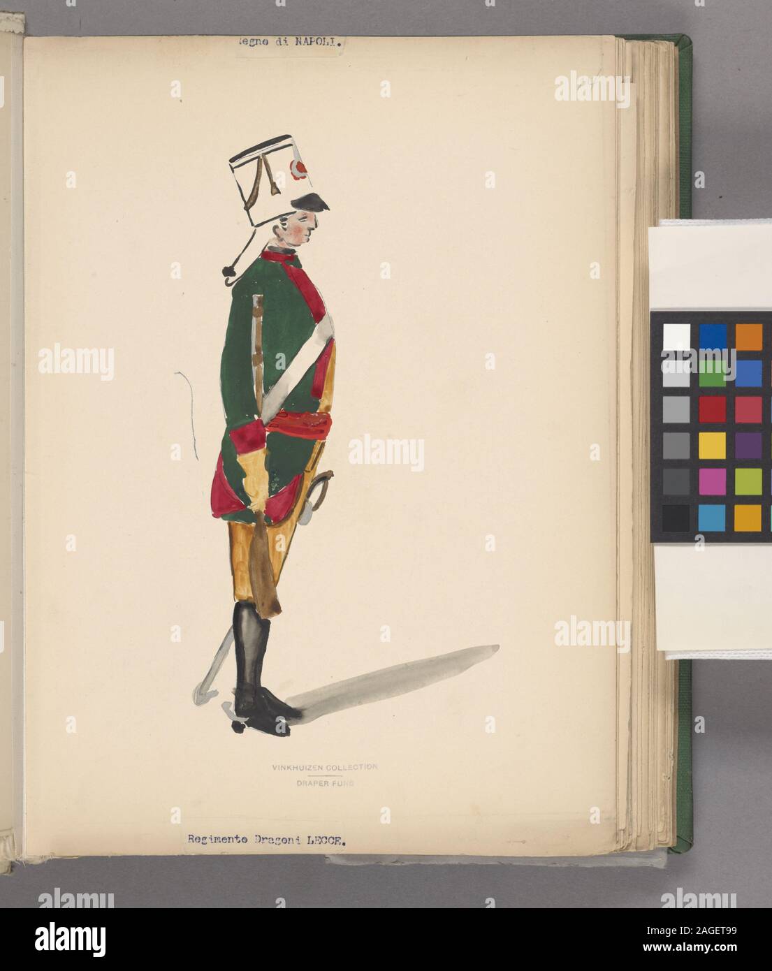 Italy Italian soldier. Kingdom of the Two Sicilies, 1752-1780; Italy ...