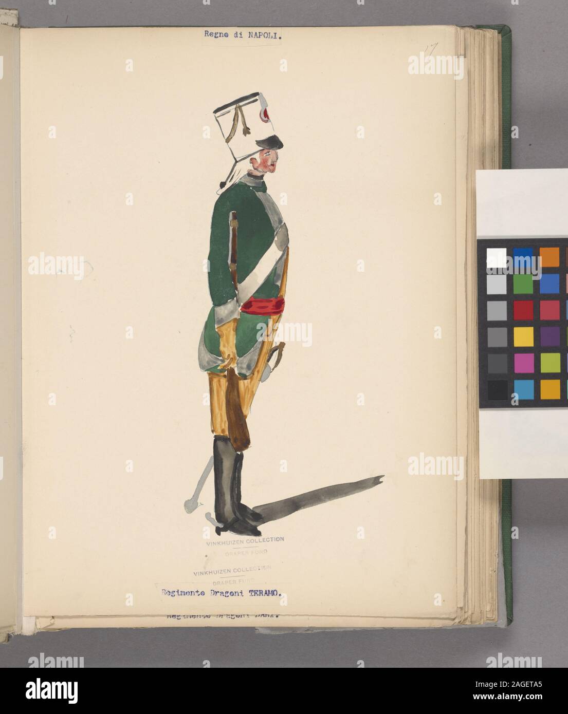 Italy Italian soldier. Kingdom of the Two Sicilies, 1752-1780; Italy ...