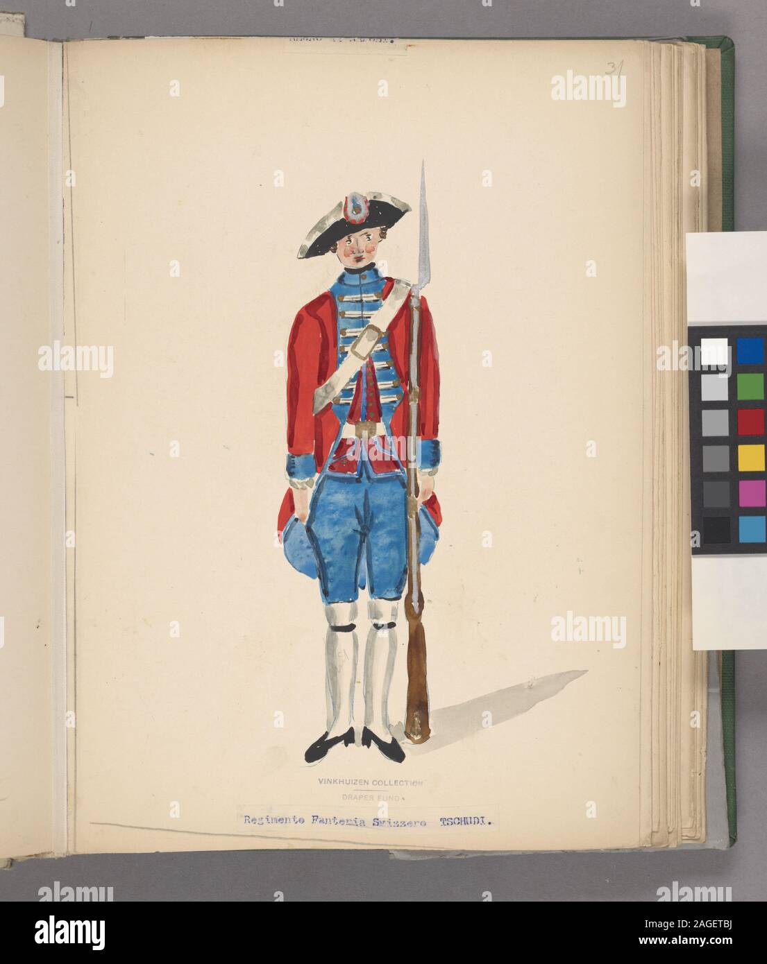 Italy Italian soldier. Kingdom of the Two Sicilies, 1752-1780; Italy ...