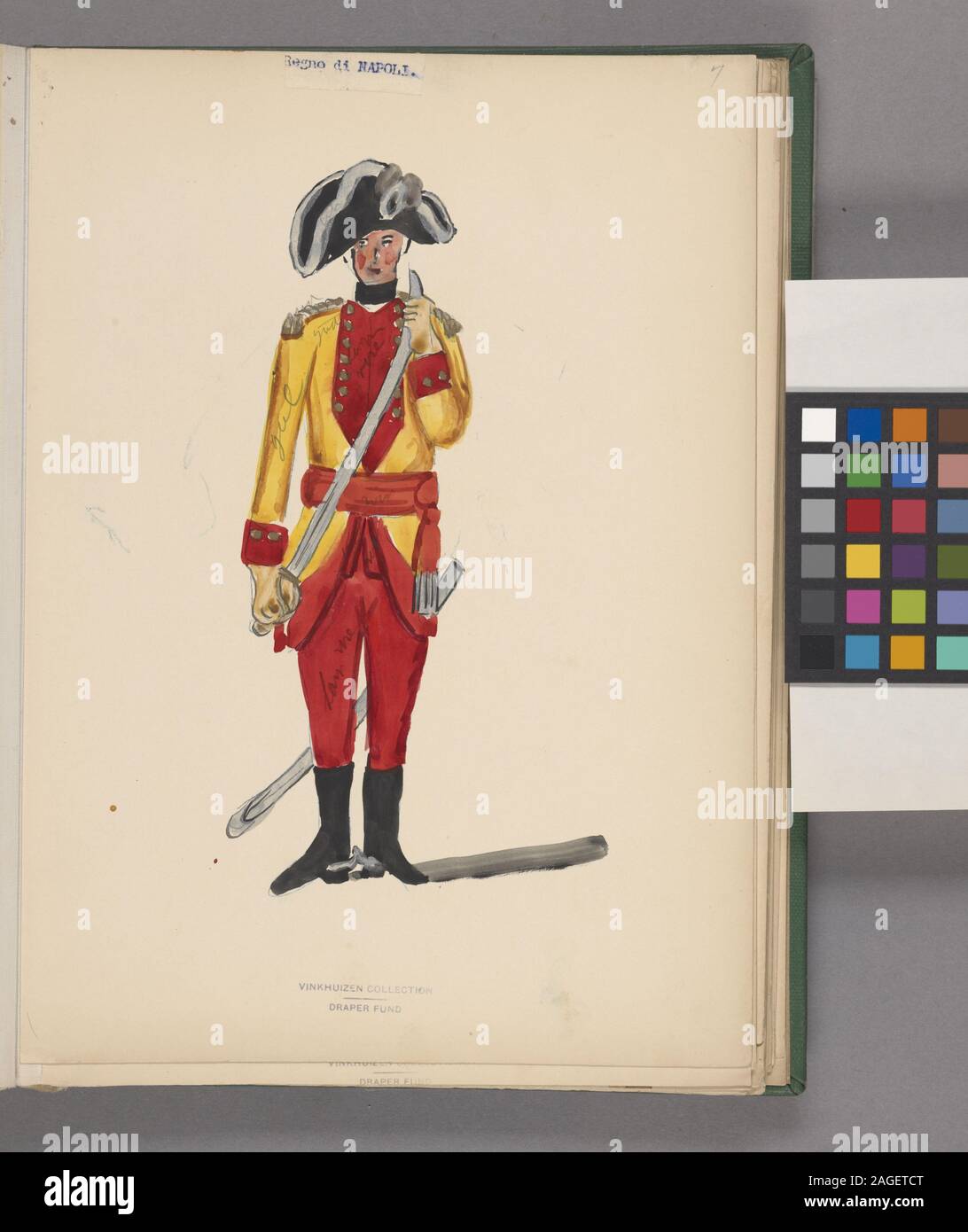 Italy Italian soldier. Kingdom of the Two Sicilies, 1752-1780; Italy ...