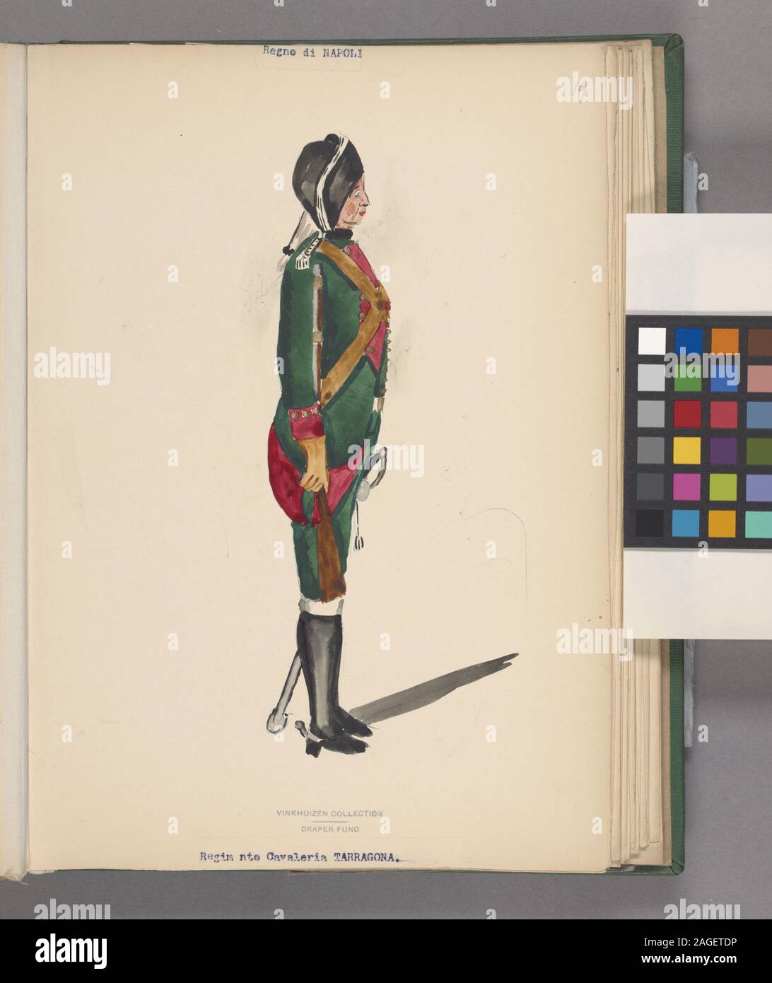 Italy Italian soldier. Kingdom of the Two Sicilies, 1752-1780; Italy ...