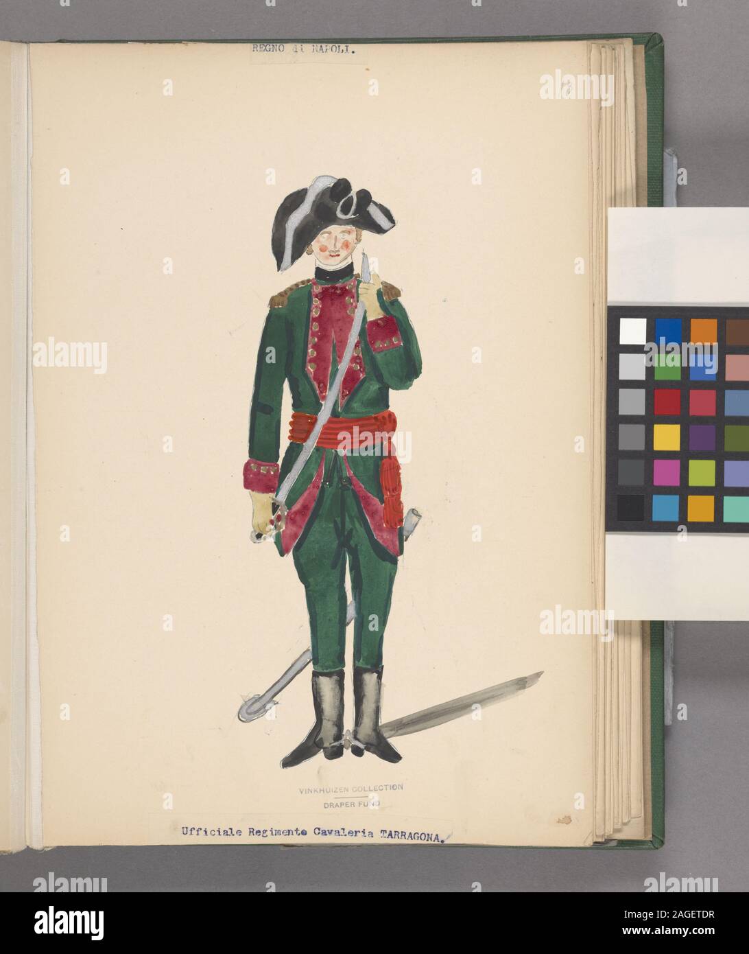 Italy Italian soldier. Kingdom of the Two Sicilies, 1752-1780; Italy ...