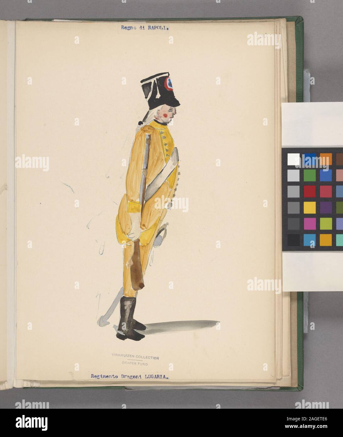 Italy Italian soldier. Kingdom of the Two Sicilies, 1752-1780; Italy ...