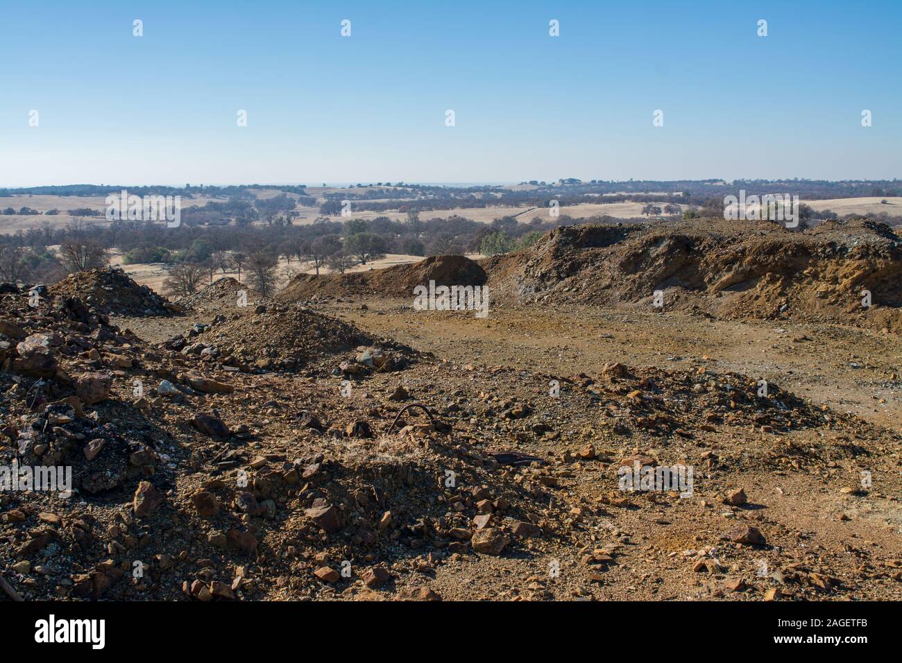 Copper mining waste tailings hi-res stock photography and images - Alamy