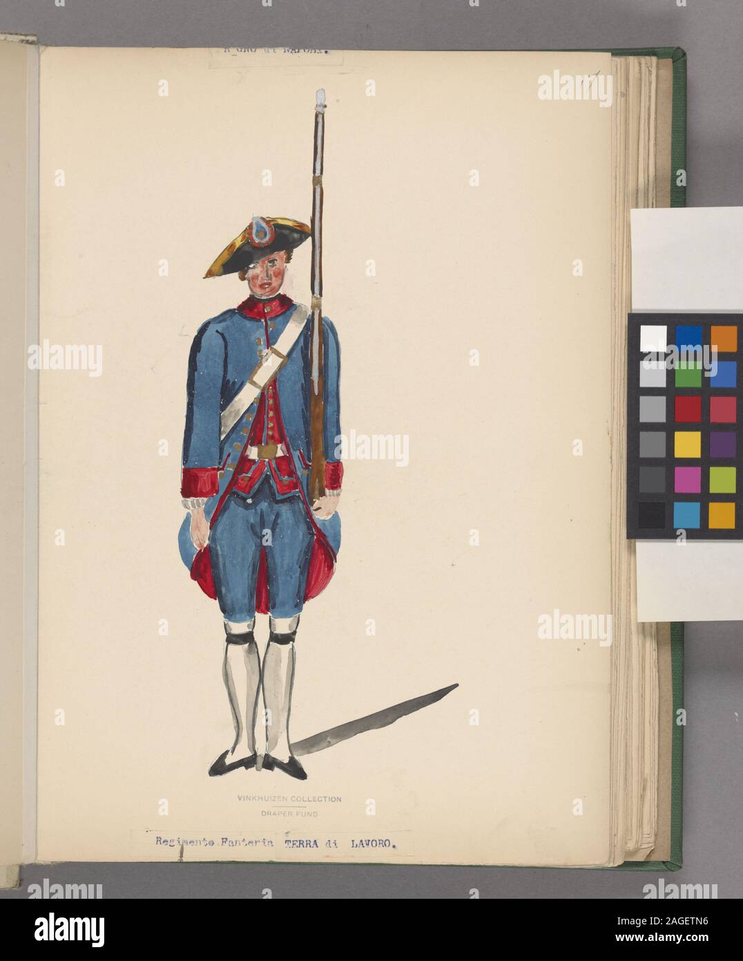 Italy Italian soldier. Kingdom of the Two Sicilies, 1752-1780; Italy ...