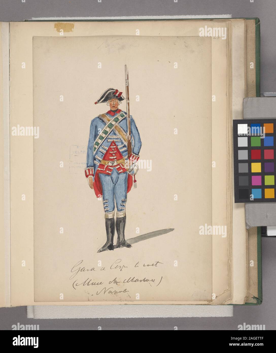 Italy Italian soldier. Kingdom of the Two Sicilies, 1760-1778; Italy ...