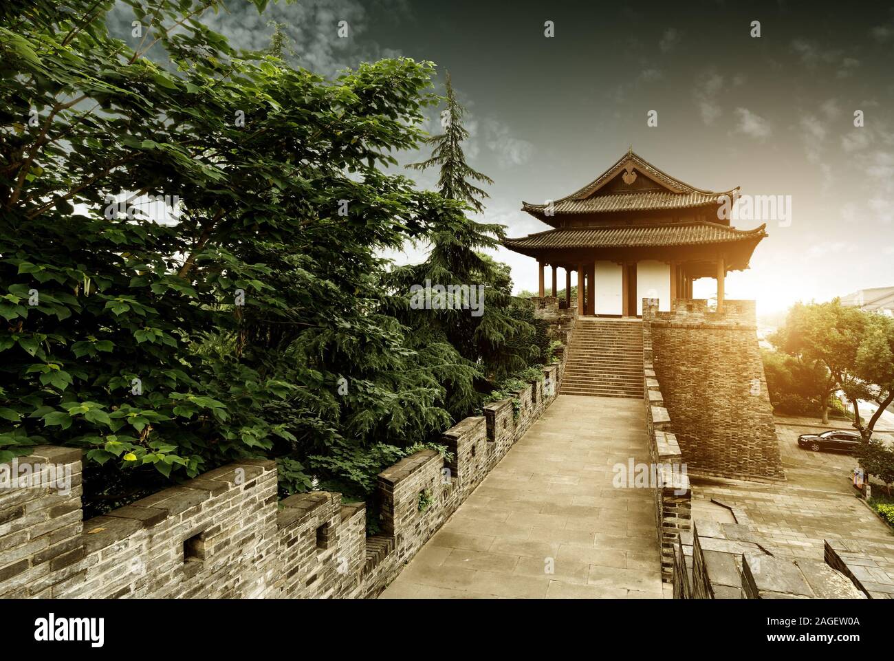 Ancient City Building, Shaoxing, Zhejiang, China Stock Photo - Alamy
