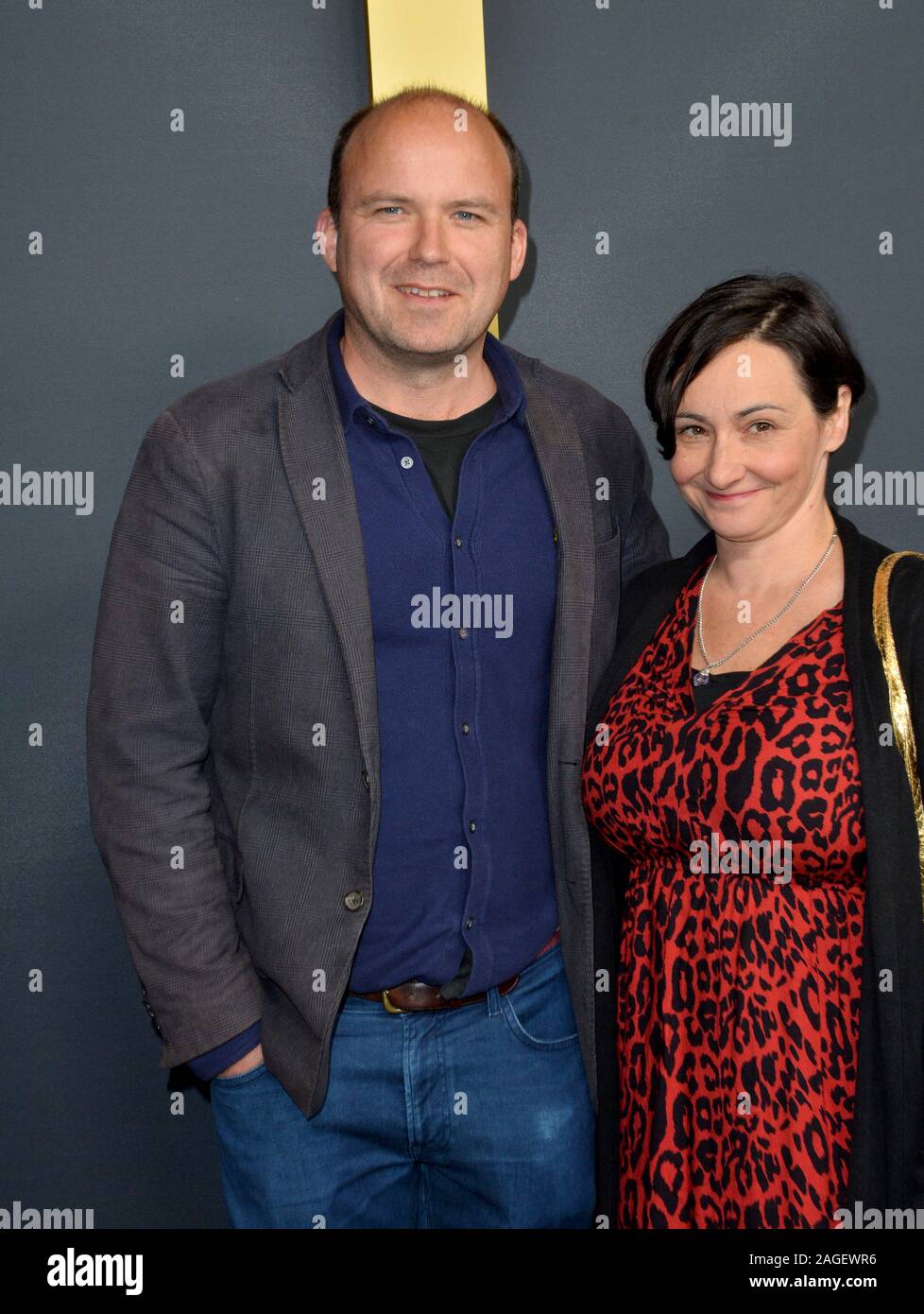 Los Angeles, USA. 18th Dec, 2019. Rory Kinnear & Pandora Colin at the ...