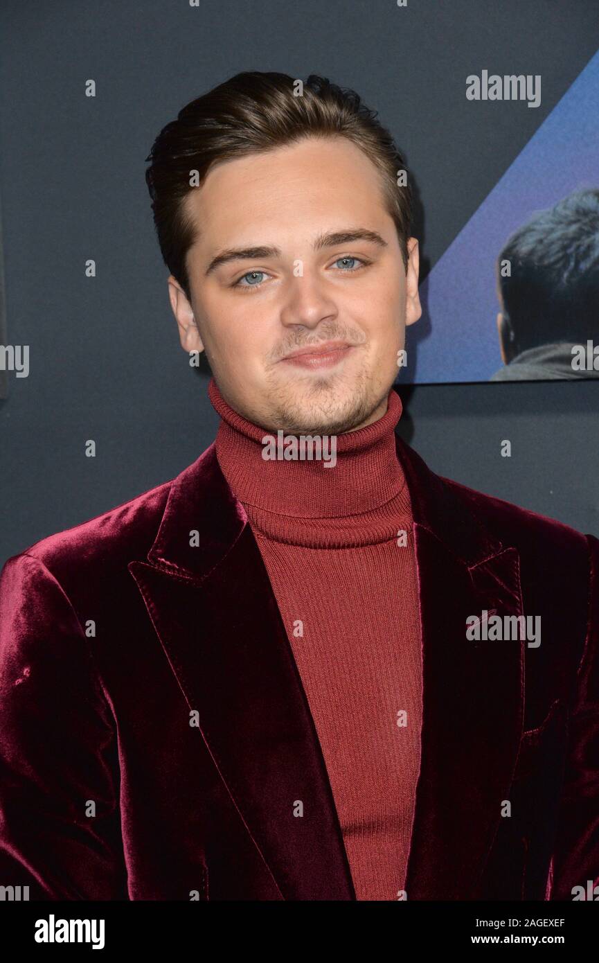 Los Angeles, USA. 18th Dec, 2019. Dean-Charles Chapman at the premiere ...