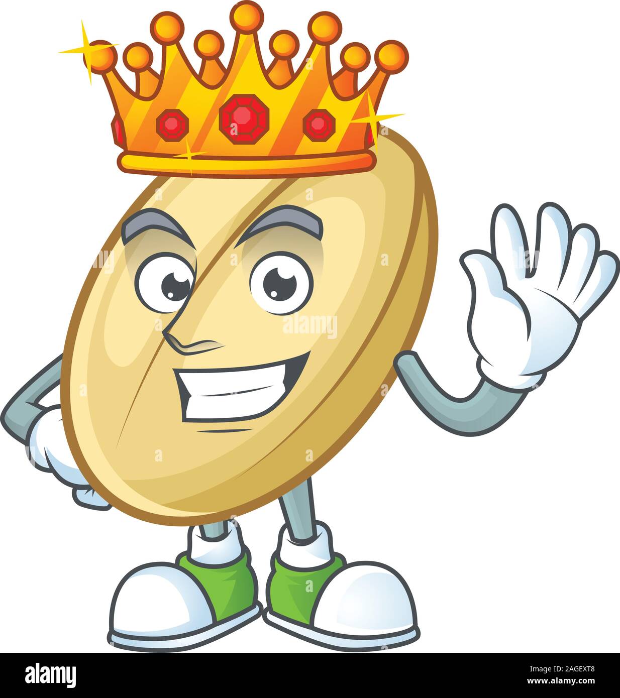 Bean king Stock Vector Images - Alamy