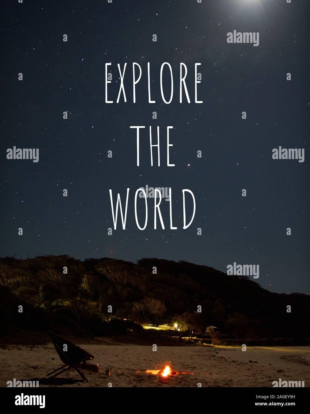 Explore the world Stock Photo - Alamy