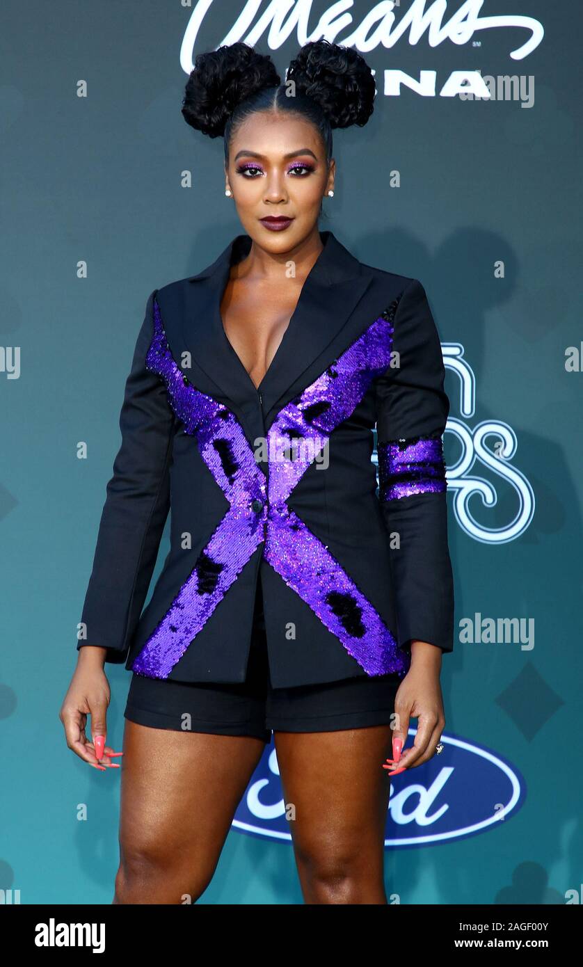 2019 Soul Train Awards Arrivals at The Orleans Arena Las Vegas, NV Featuring: Khadeen Ellis ...