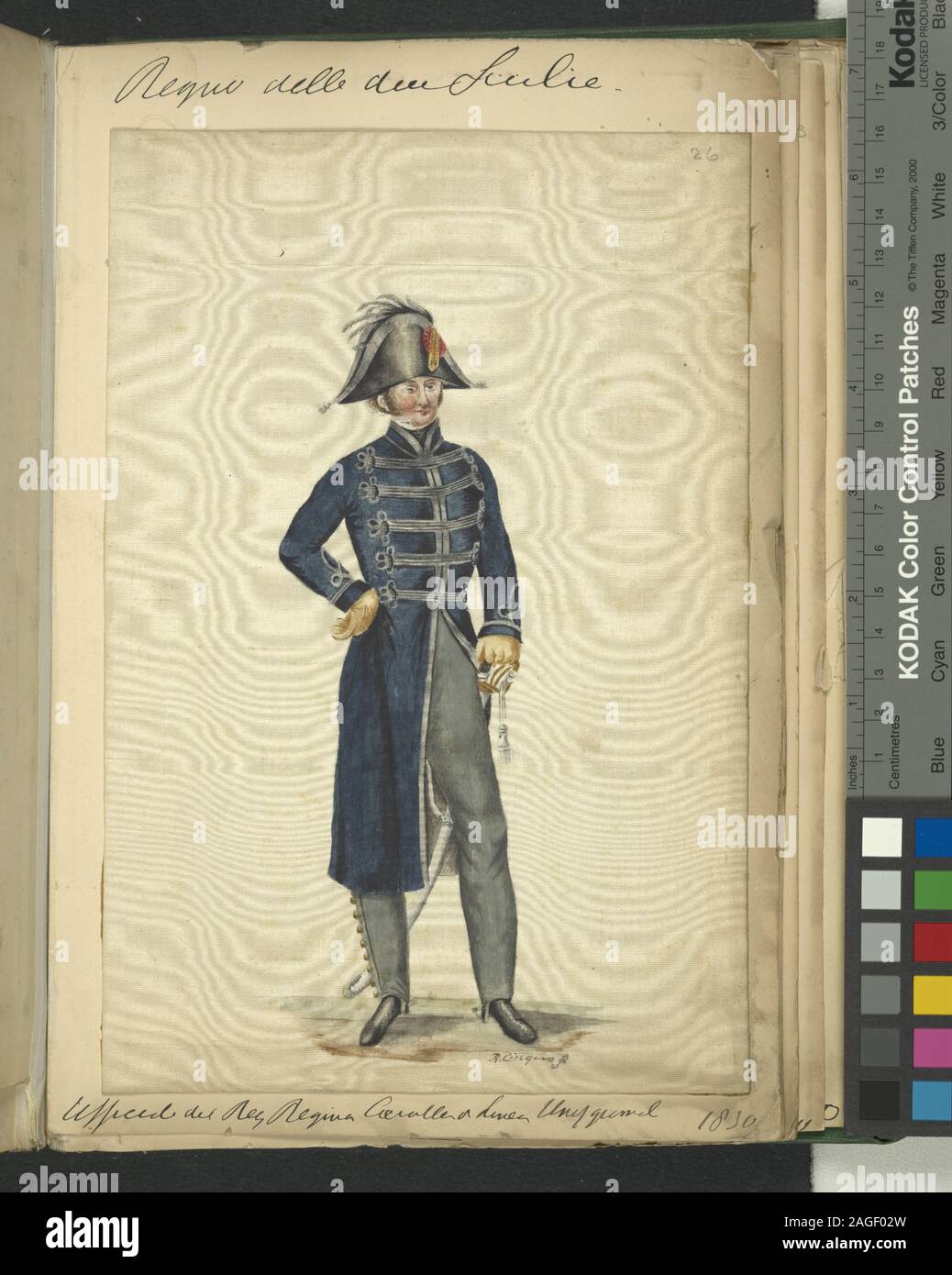 Italy Italian soldier. Kingdom of the Two Sicilies, 1814-1830.; Italy ...