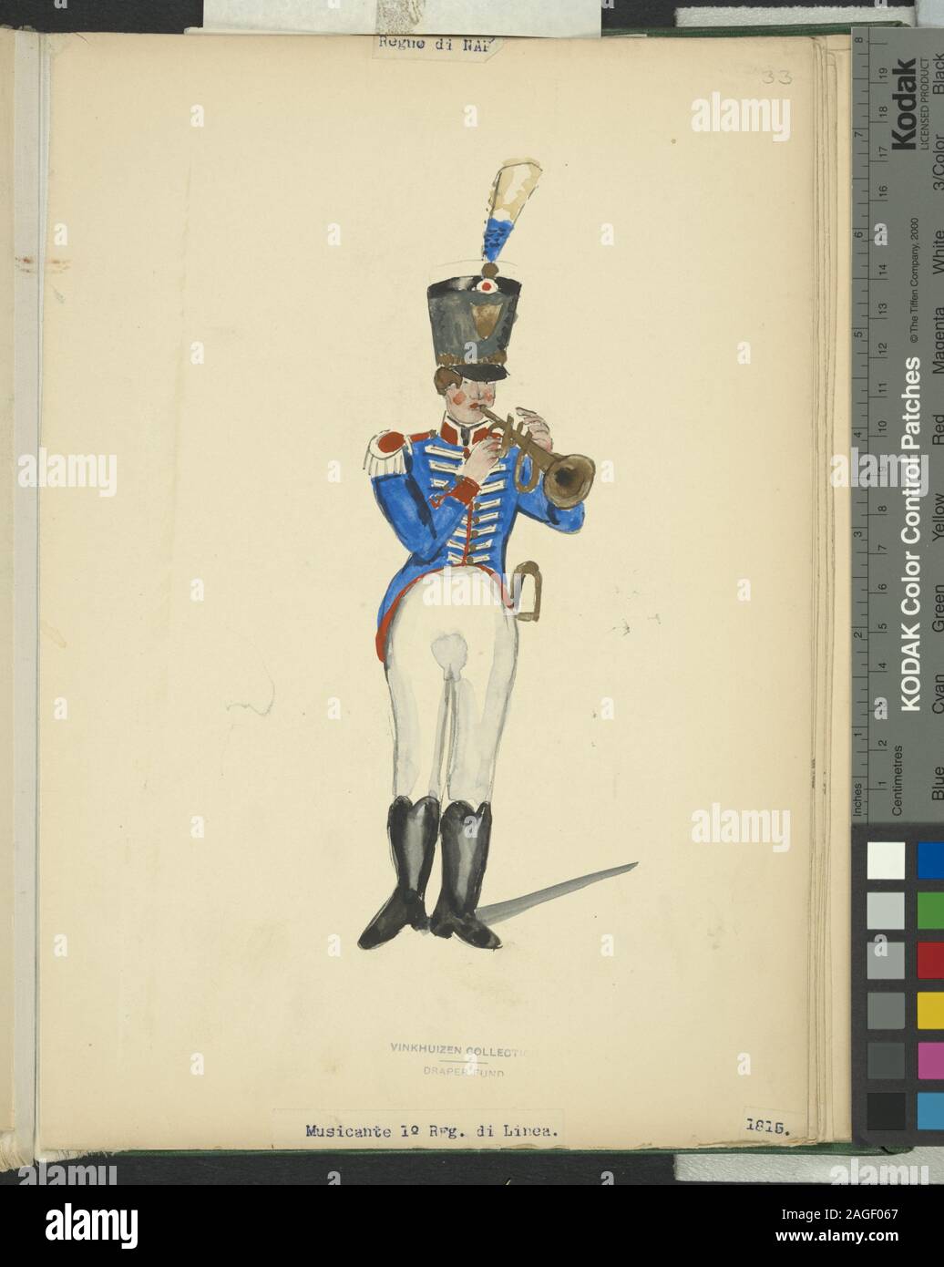 Italy Italian soldier. Kingdom of the Two Sicilies, 1815.; Italy ...