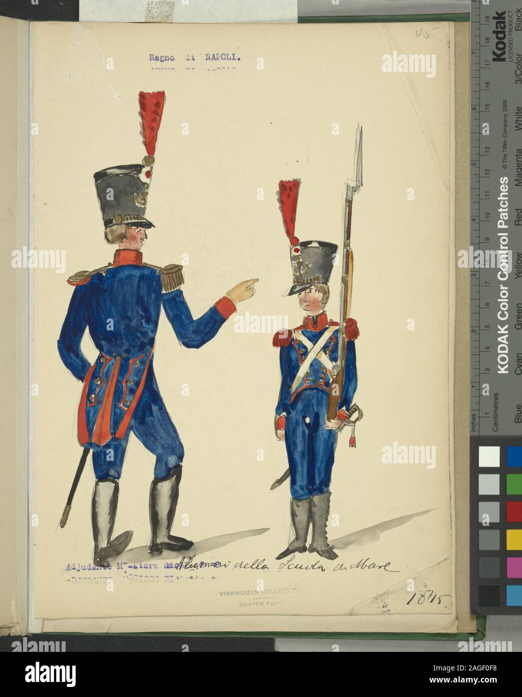 Italy Italian soldier. Kingdom of the Two Sicilies, 1815 [part 2 ...