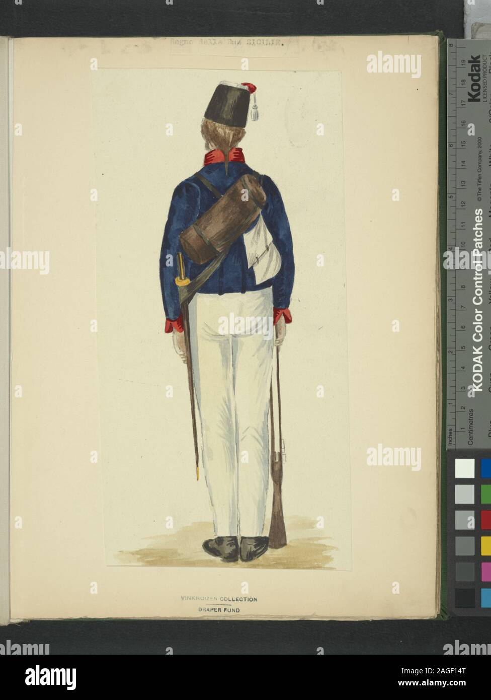 Italy Italian soldier. Kingdom of the Two Sicilies, 1816.; Italy ...