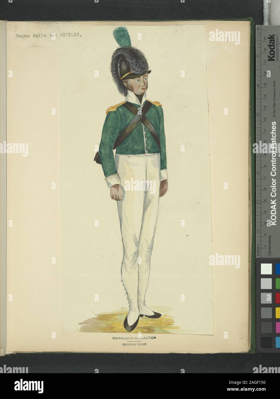 Italy Italian soldier. Kingdom of the Two Sicilies, 1816.; Italy ...